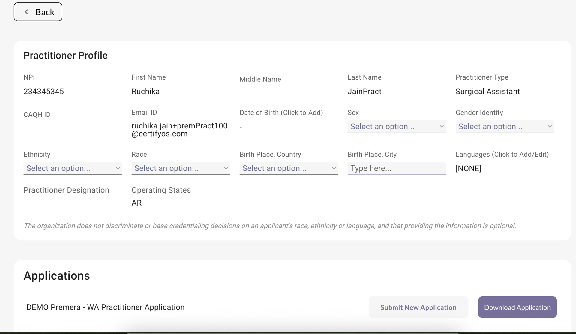 Provider Portal Guide for Provider Admin