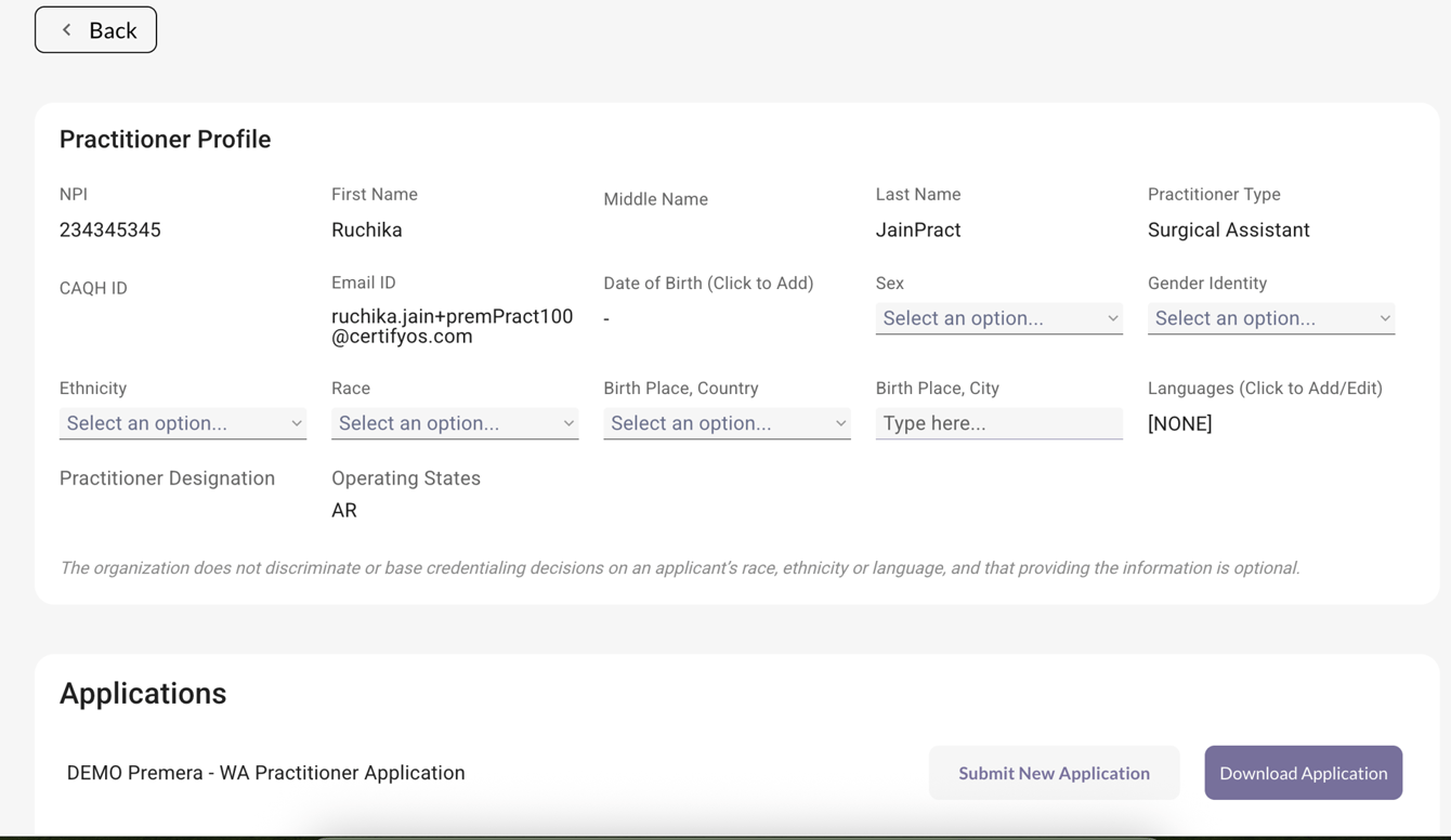 Provider Portal Guide for Provider Admin